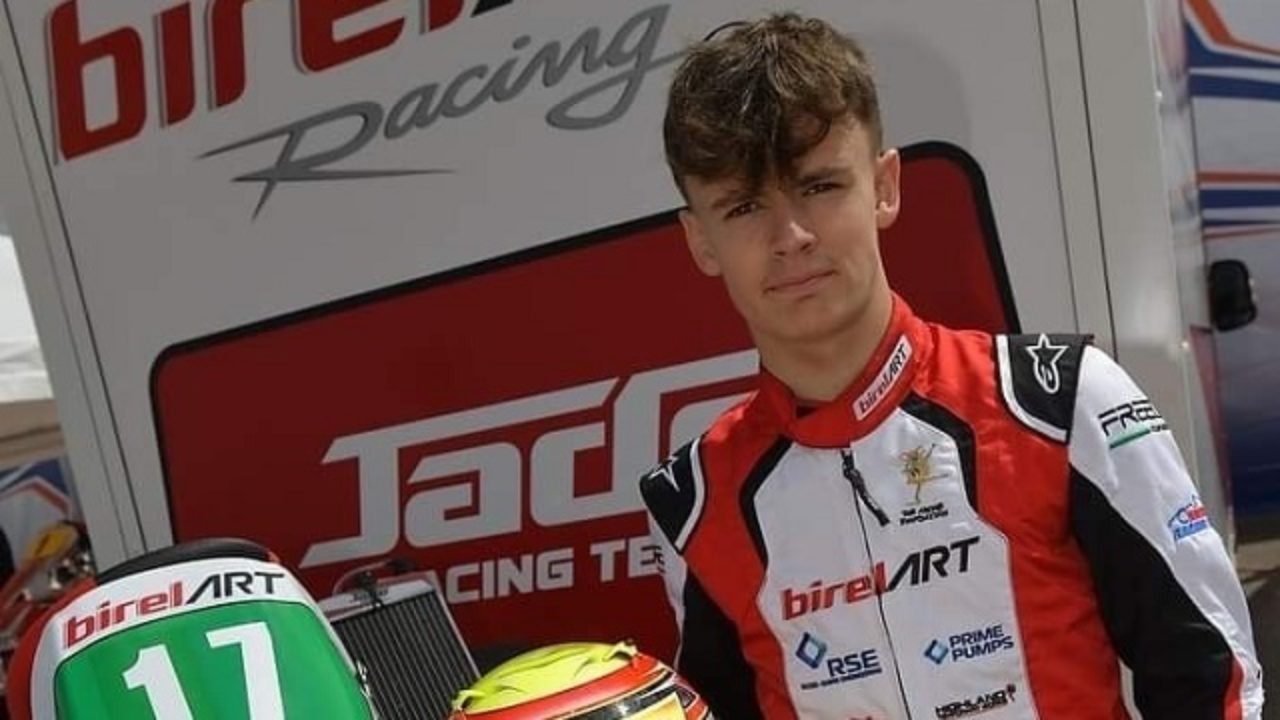 Oliver Stewart puts his foot down for ARCHIE - Scottish Kart Racing